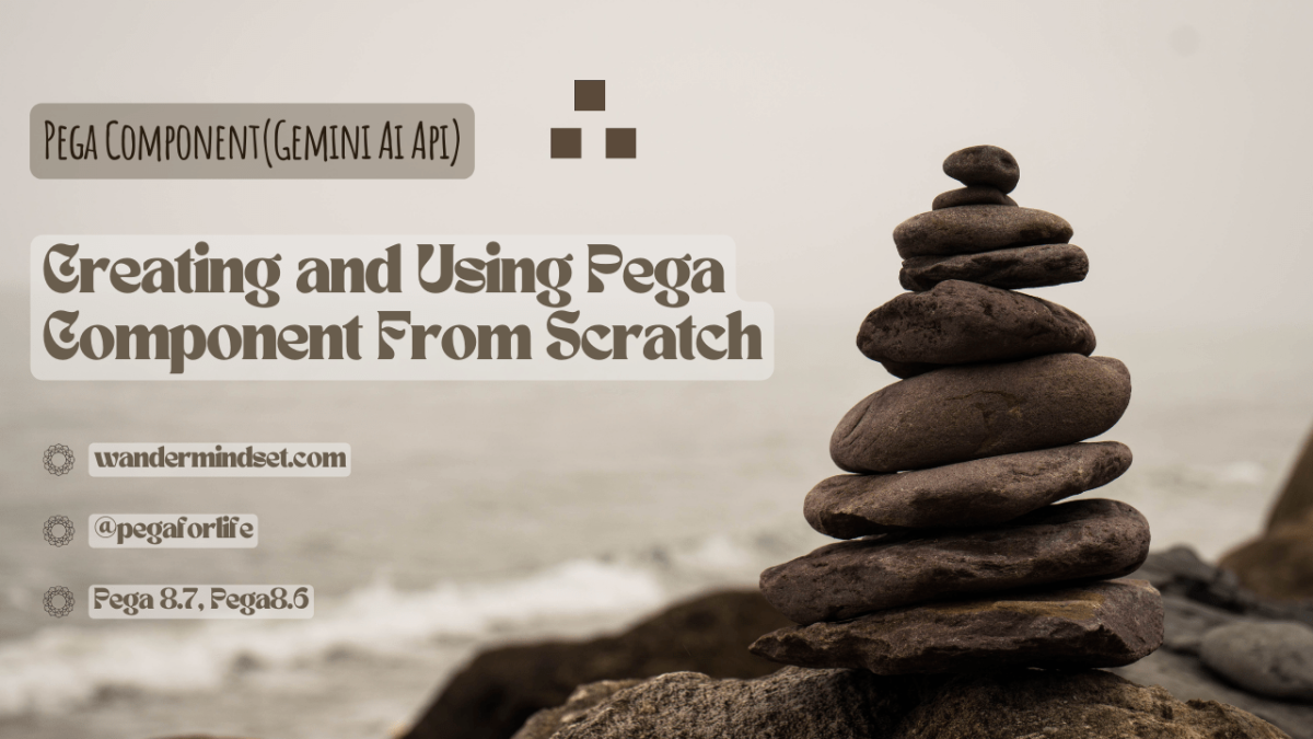 Creating and Using Pega Component From Scratch - Wander Mindset